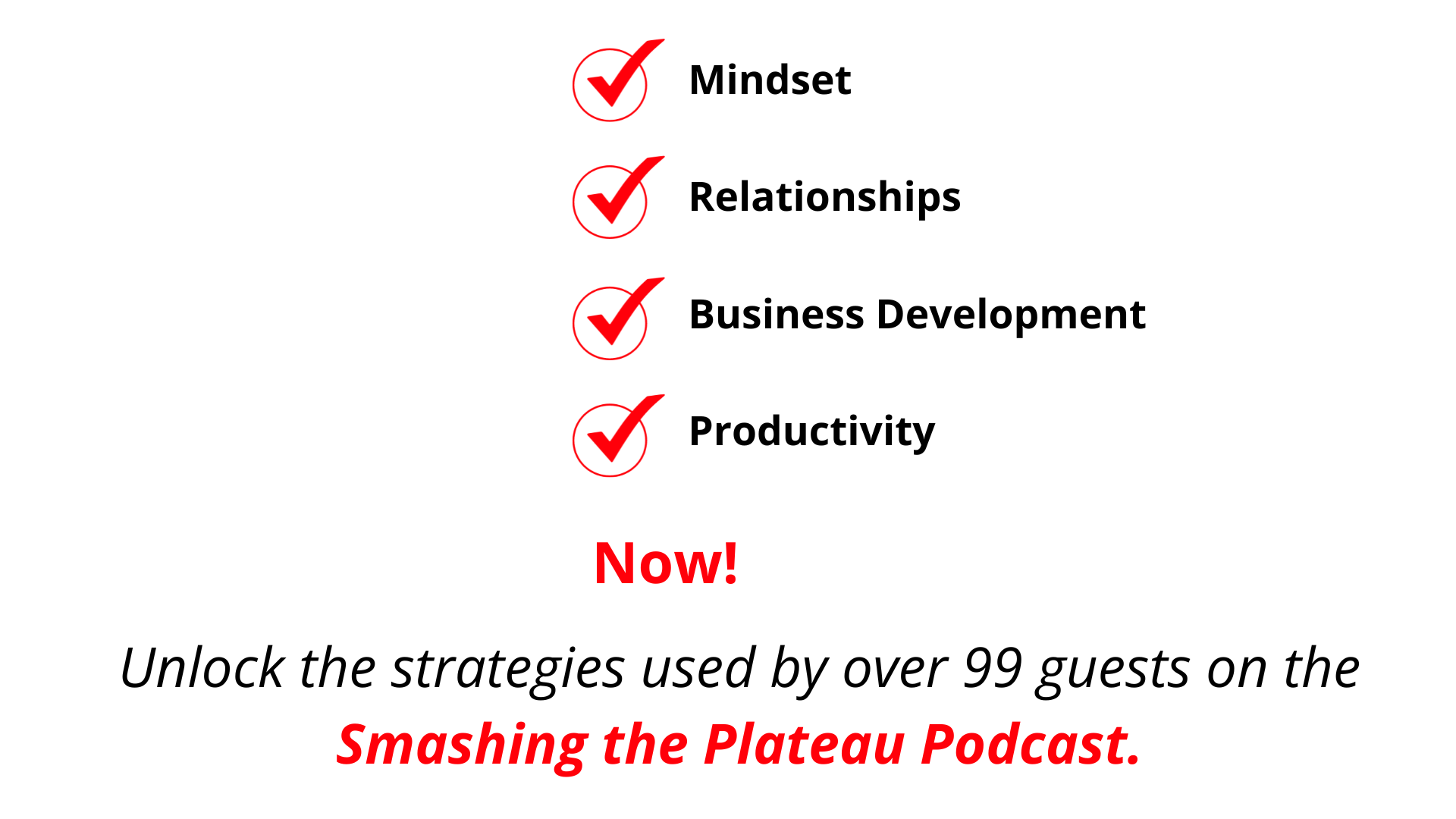 STP Web Design (3) – Smashing the Plateau